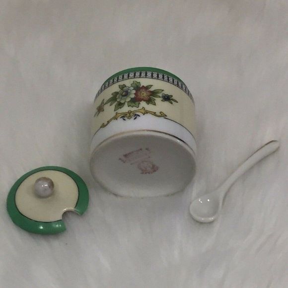 Noritake | Dining | Vintage Noritake Of Japan Small Jam Jar With Spoon ...